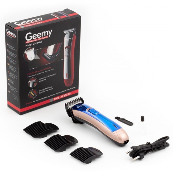 Hair Trimmer & Clipper(professional) Geemy GM 6055 | Auramart.lk
