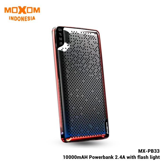 MOXOM MX-PB33 Power Bank 10000mAh | Auramart.lk