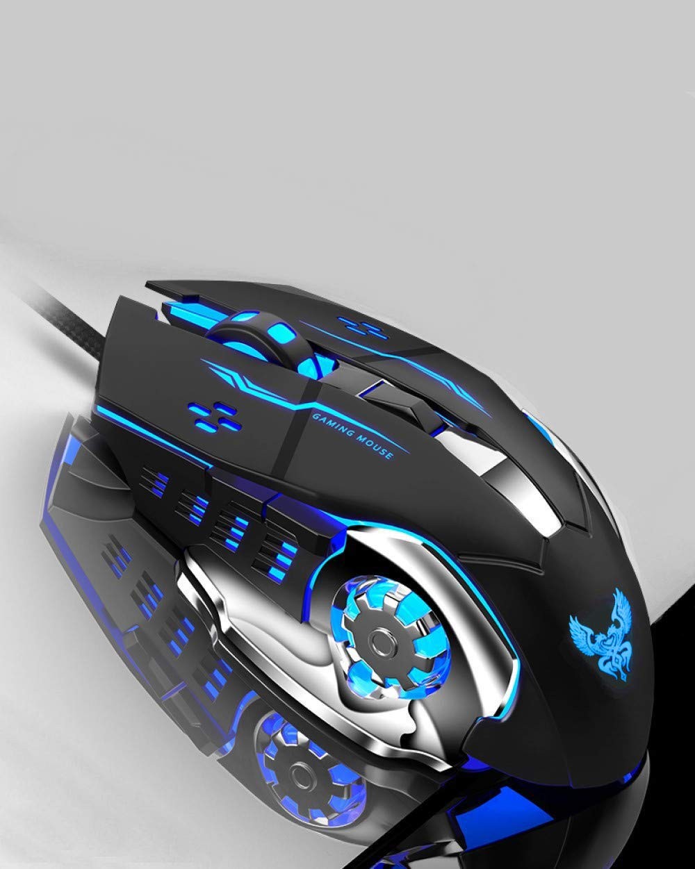 X1 Gaming Mouse 4800 DPI 6 Buttons With LED Lightings | Auramart.lk