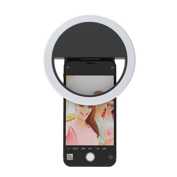 Mini mobile phone LED selfie light | Auramart.lk