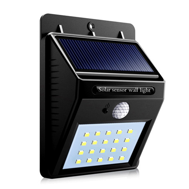 Led Wall Lamp Solar Sensor Light | Auramart.lk