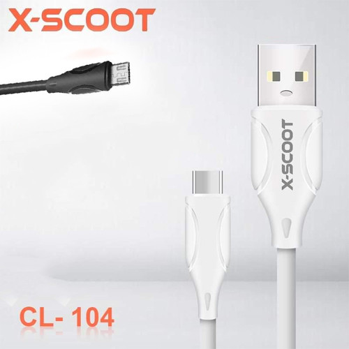 X-Scoot Data And Power Type C - Micro USB Cable | onide.lk