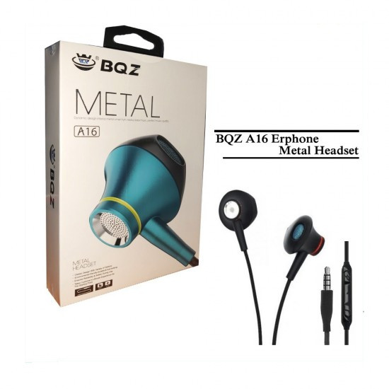 BQZ A16 Metal Headset with Mic | Auramart.lk
