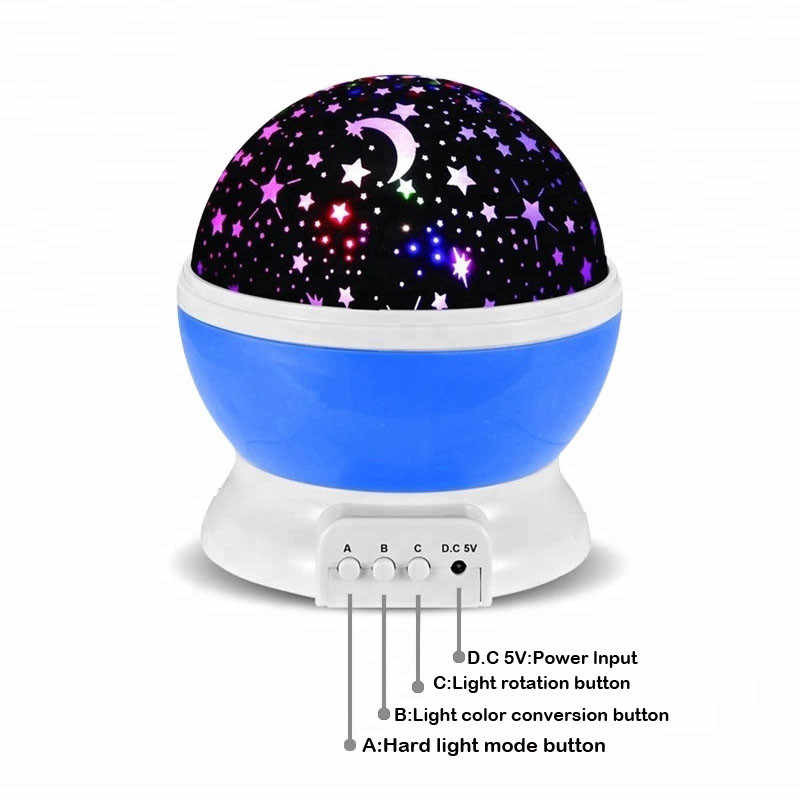 Star Master Rotating Projection Lamp | onide.lk