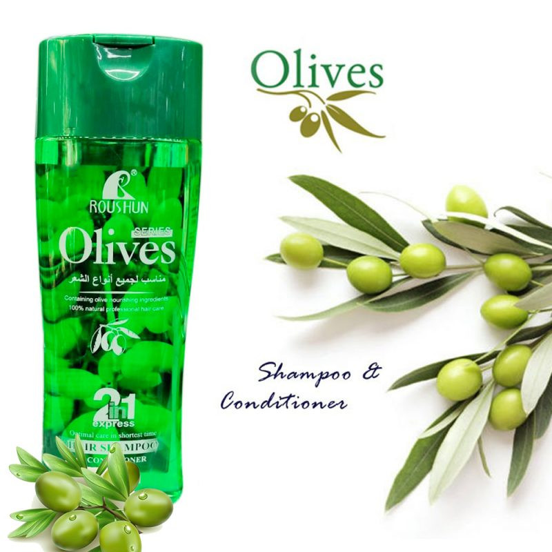 2 In 1 Pack - Olives Shampoo & Conditioner - Andrea Hair Growth Oil ...
