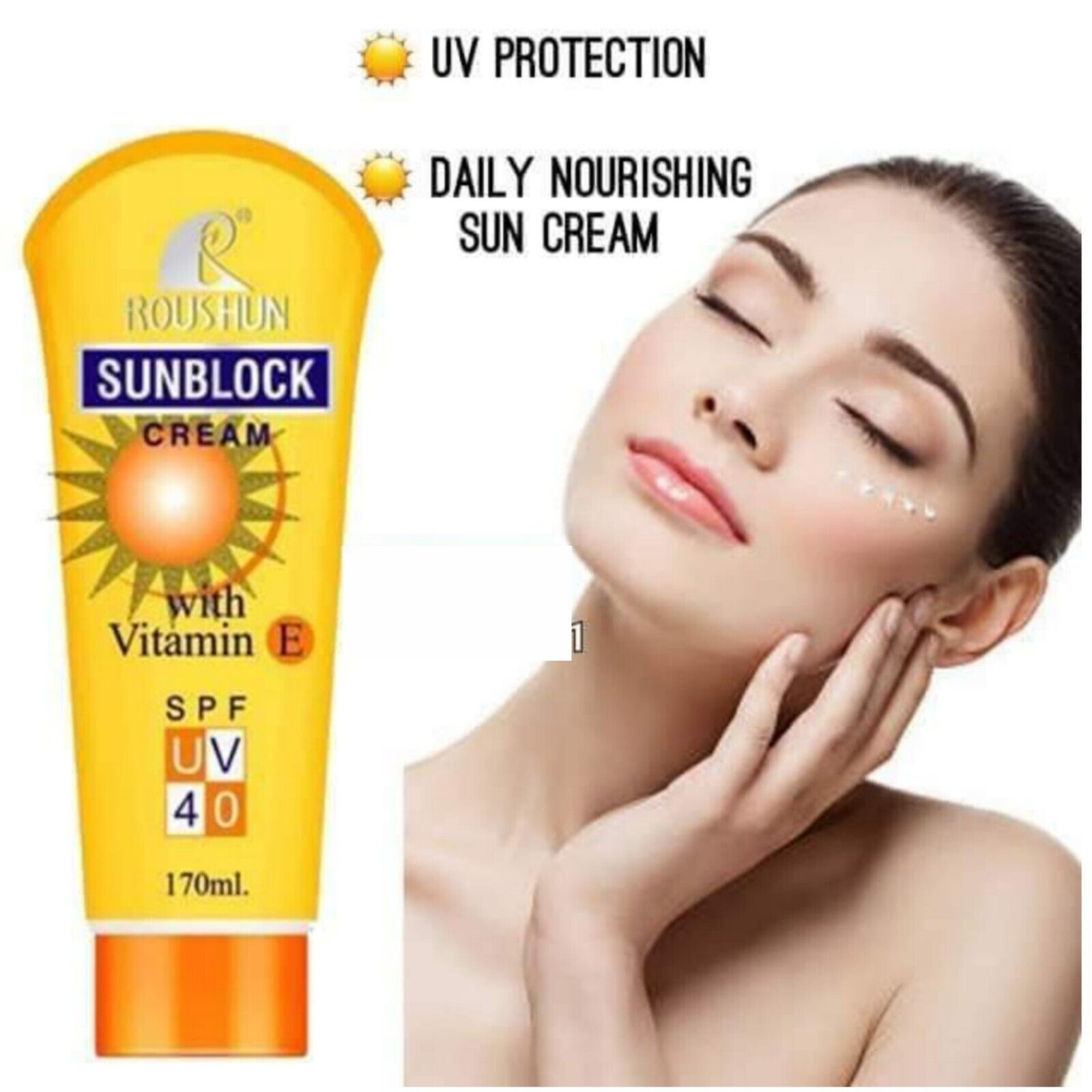 Roushun Sunblock Cream - 180ml | onide.lk