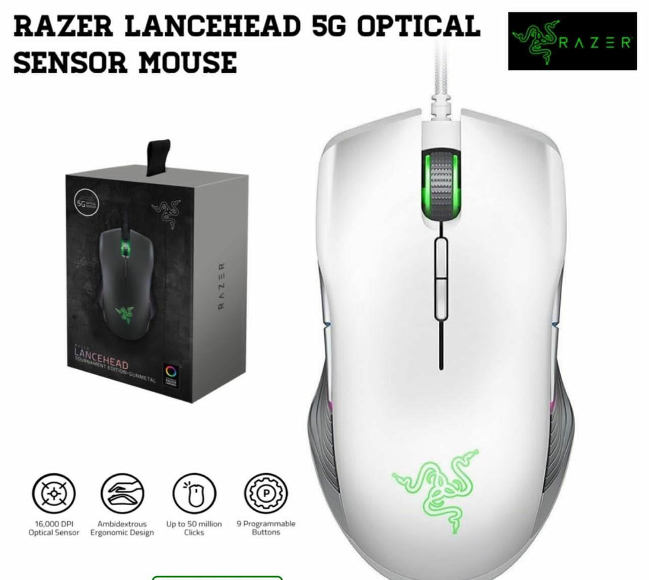 Razer Lancehead 5G Optical Sensor Mouse | onide.lk