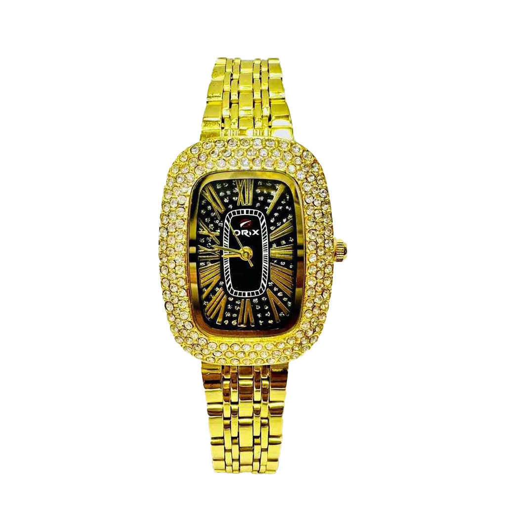 Orix Overl Steel ladies Watch | Auramart.lk