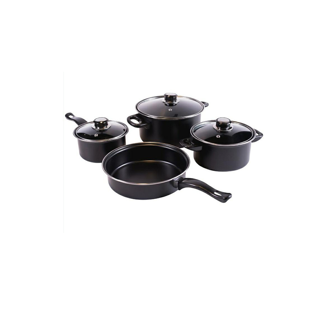 Cookware Set with Nonstick Coated Interior | Auramart.lk